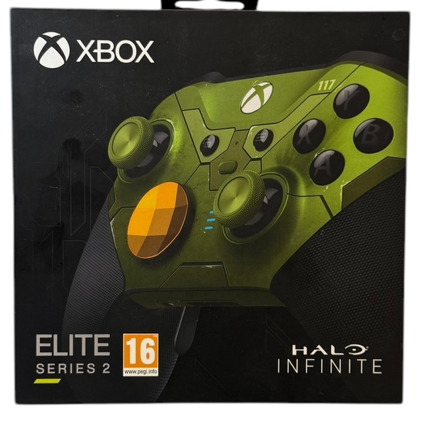 Pre-owned Boxed: Xbox Elite Series 2 Halo Infinite Controller - Own4Less